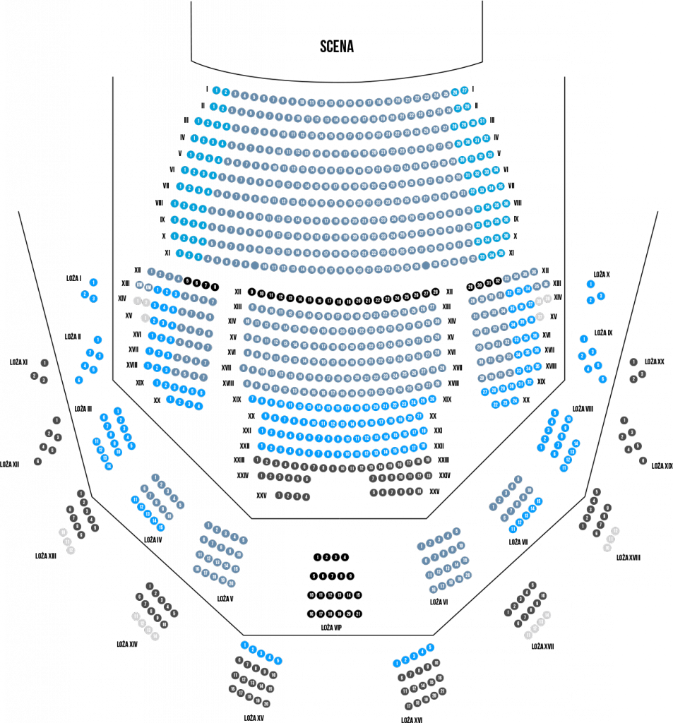 Seating Plan - Teatr Muzyczny Roma
